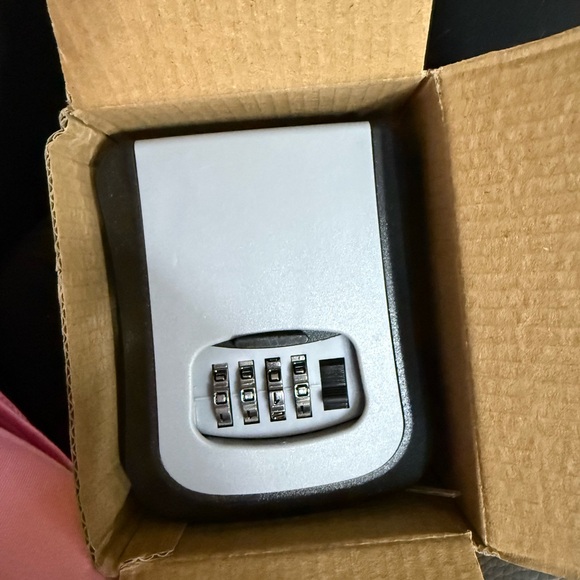 Other | New Secure Combination Lock Box Black And Gray | Poshmark